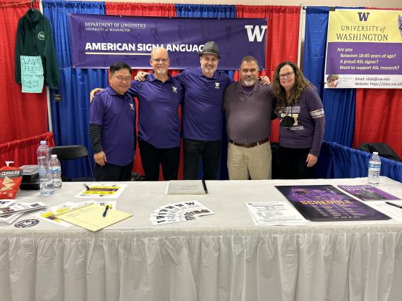UW Linguistics at DeafNation Expo | Department of Linguistics ...